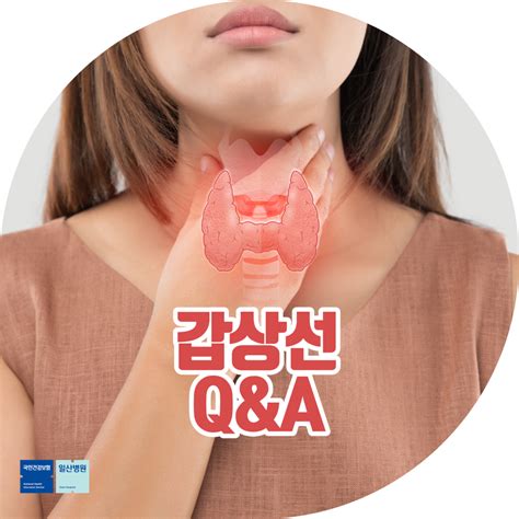 국민건강보험 일산병원 내 목에서 혹이 만져진다 😢 5가지 부위로 알아보는 갑상선 건강 지금