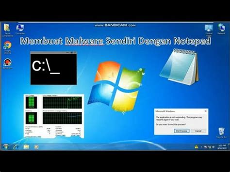 Membuat Virus Dengan Notepad
