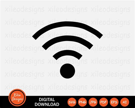 Wifi Signal Svg Internet Connection Line Bars Full Bar Data Web