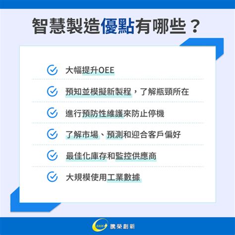 智慧製造是什麼？核心要素、應用領域與好處一次看！