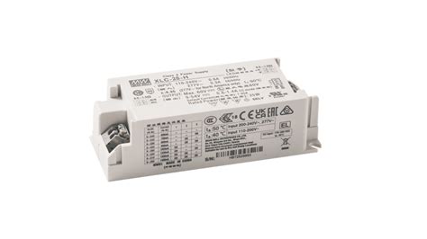 xlc 25 h bn mean well led driver power supply 60v output 25w output