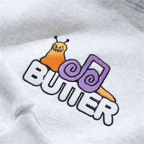 Butter Goods Snail Hoodie Ash