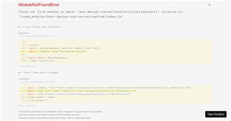 Reset State Codesandbox