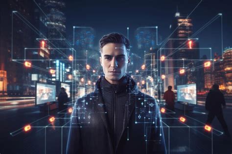 Premium Photo Ai Face Detection And Recognition For Safe Cities