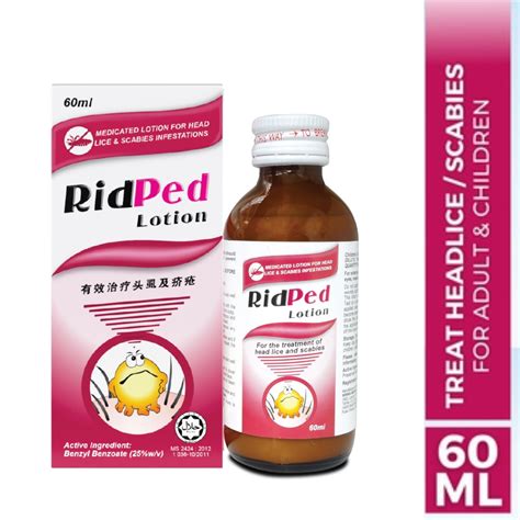 Ridped Lotion Head Lice And Scabies Treatment Fast And Effective