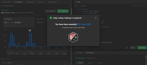 Kunal Kumar Singh On Linkedin Dailychallenge 100daysofcode Leetcode