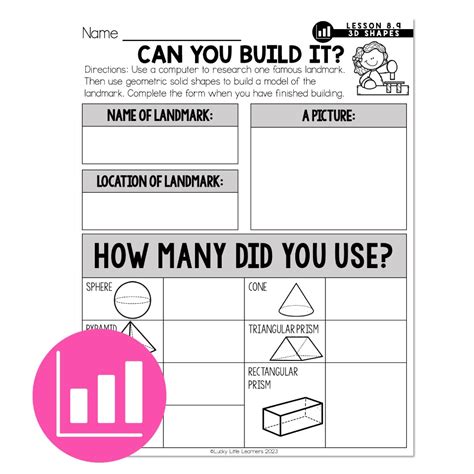 Lucky To Learn Math 3d Shapes Lesson 89 Differentiation Can You Build It Lucky Little