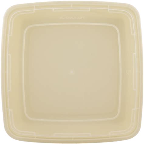 48oz Square Pp Container 3h Corporation