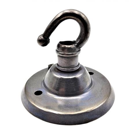 Solid Ceiling Rose Hook Plate Hanging Suspension Fixing Plate 3 Finishes