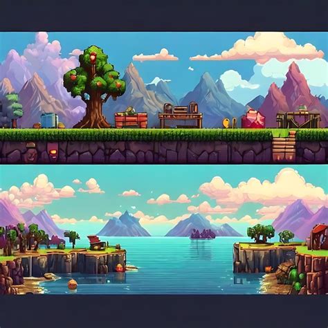 2d Game Art Background Images Free Download On Freepik