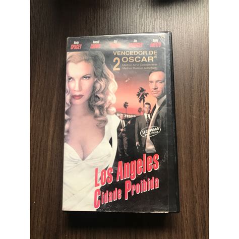 Fita Cassete Vhs Los Angeles Cidade Proibida Legendado Shopee Brasil