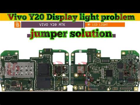 Vivo y20 display light not working jumper solution|#youtubeviralvideo ...