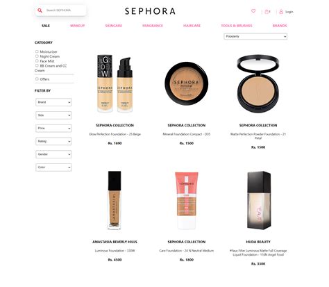 GitHub Raj210Kumari Sephora Clone Sephora Is A French Multinational Retailer Of Personal Care