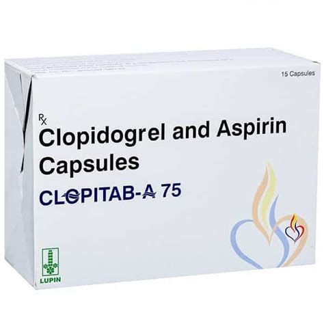 Clopitab A 75 Capsules Ak Medical Hall