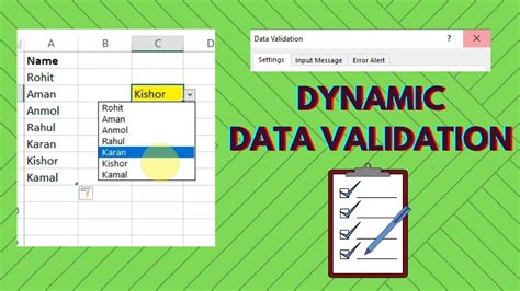How To Create Dynamic Data Validation In Excel Extend Drop Down Hindi Youtube