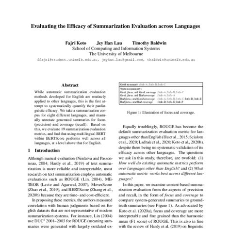 Evaluating The Efficacy Of Summarization Evaluation Across Languages