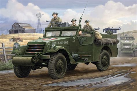 M3a1 White Scout Car Early Production Hobby Boss 82451