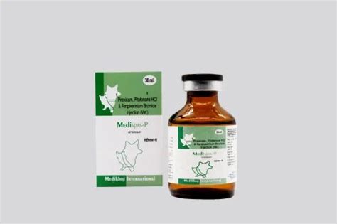 Piroxicam Fenpivirium Bromide And Pitofenon Hydrochloride Injection Medispas P Inj At Rs 75