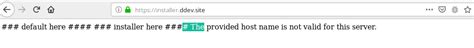 problem drupal 8 multisite subsites url no resolve · issue 1813