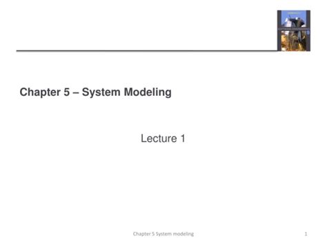 Ppt System Modeling 1 Powerpoint Presentation Free Download Id3114763