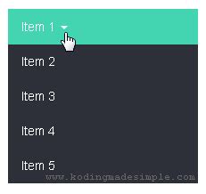 Bootstrap Vertical Dropdown Menu Example Multilevel Menu