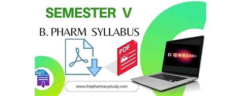 B Pharmacy 5th Semester Syllabus Pdf Free Download ThePharmacyStudy Com