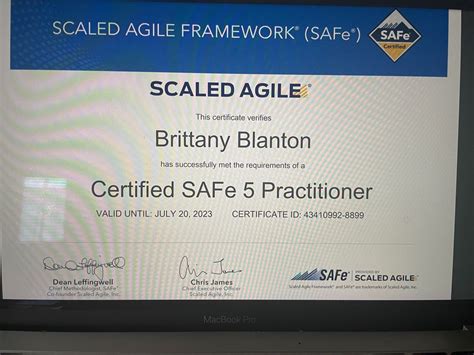 Brittany Blanton Ma On Linkedin Safeagilist Scaledagileframework Scaledagile