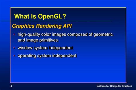 Ppt The Institute For Computer Graphics Powerpoint Presentation Free