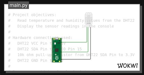 DHT Pi Pico Wokwi ESP STM Arduino Simulator