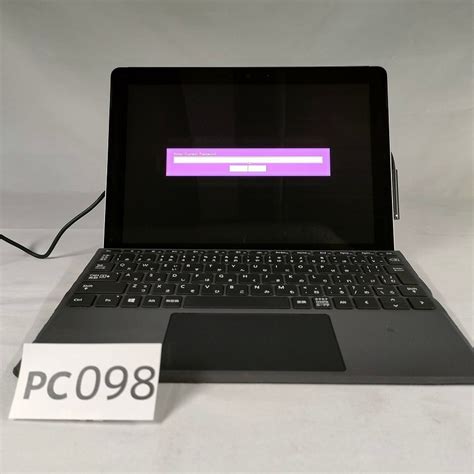 Yahooオークション Pc098 通電確認済 Microsoft Surface Go Lte Adv