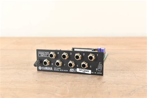 Yamaha MY8 AD24 8 Channel Analog Input Expansion Card Church Reverb