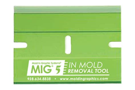 Mig5® Label Removal Tool Mold In Graphic Systems®