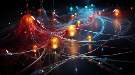 Premium Photo Quantum Entanglement Experiment With Entangled Background Image