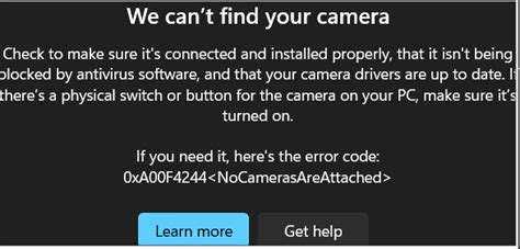 Camera Not Working DELL Technologies