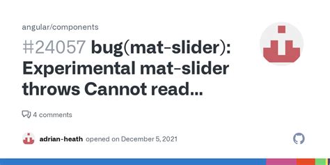 Bug Mat Slider Experimental Mat Slider Throws Cannot Read Properties Of Undefined Reading