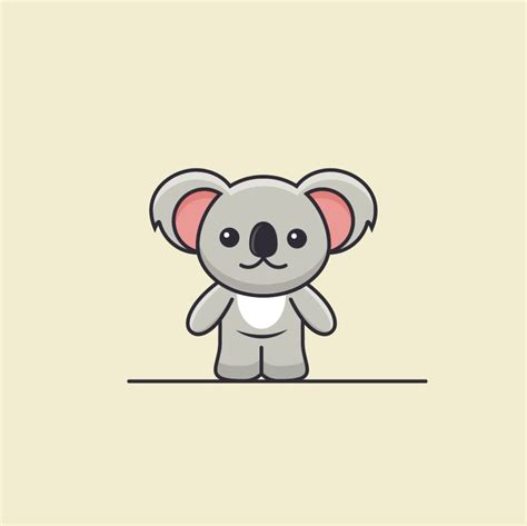 Koala Character Illustration Ai Download Download Koala Character Vector Urban Brush