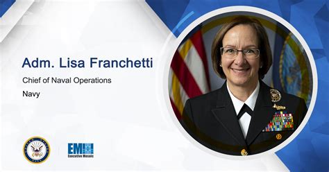 Adm Lisa Franchetti Sworn In As Navys Chief Of Naval Operations