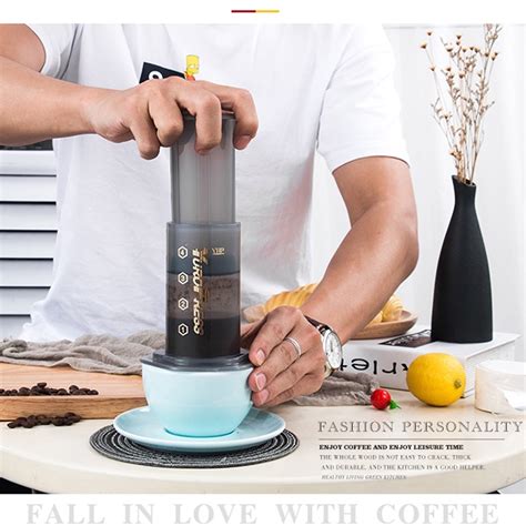 Jual Portable Prismo Set Portable French Press Coffee Maker Gray Shopee Indonesia