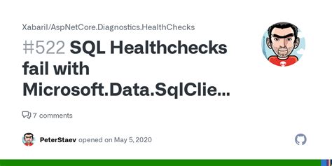 SQL Healthchecks Fail With Microsoft Data SqlClient SqlAuthenticationProviderManager Threw An