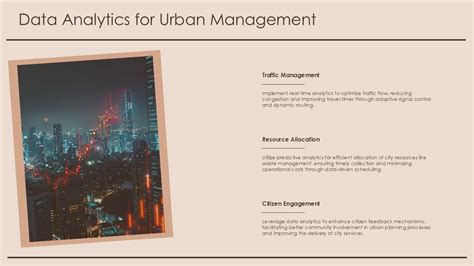 Data Analytics For Urban Management Cognitive City Ppt Presentation St Ai Ss Ppt Presentation
