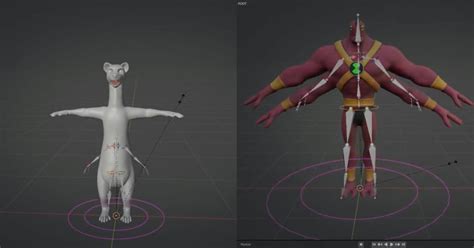 making ue4 mannequin compatible characters in blender