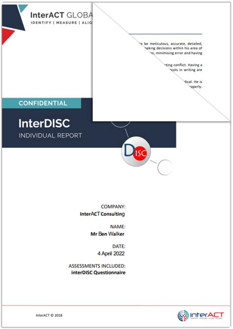 Disc Profiling Personality Tests And Assessments