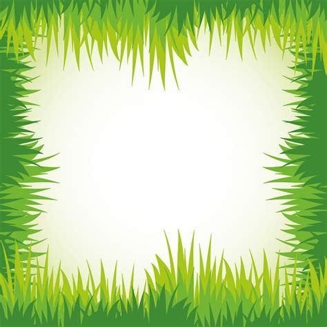 Grass Green Border Corner