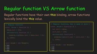 Javascript Arrow Function Pdf Programming Languages Computing