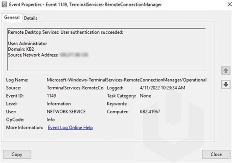 Track And Analyze Remote Desktop Connection Logs In Windows Server