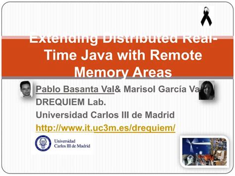 remote memory areas for distributed real time java pptx