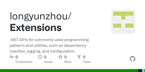 Github Longyunzhouextensions Net Apis For Commonly Used