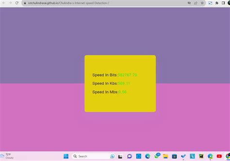 internet speed detection using javascript by chulindra rai medium