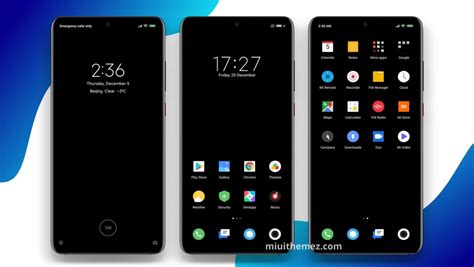 BLACK Plus MIUI Theme A Perfect Dark MIUI Theme