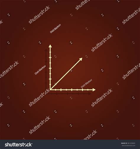 Cartesian Coordinate System Stock Illustration 381329605 Shutterstock